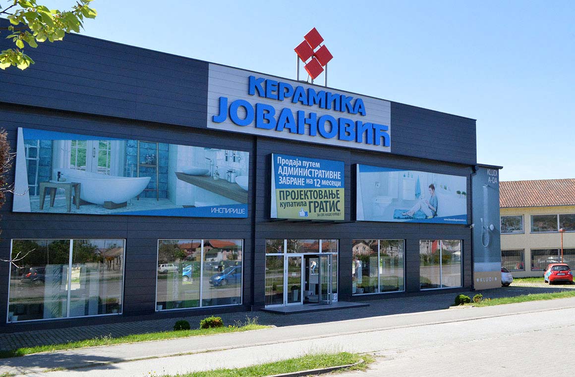 Prodajni salon Novi Sad – Veternik - Keramika Jovanović