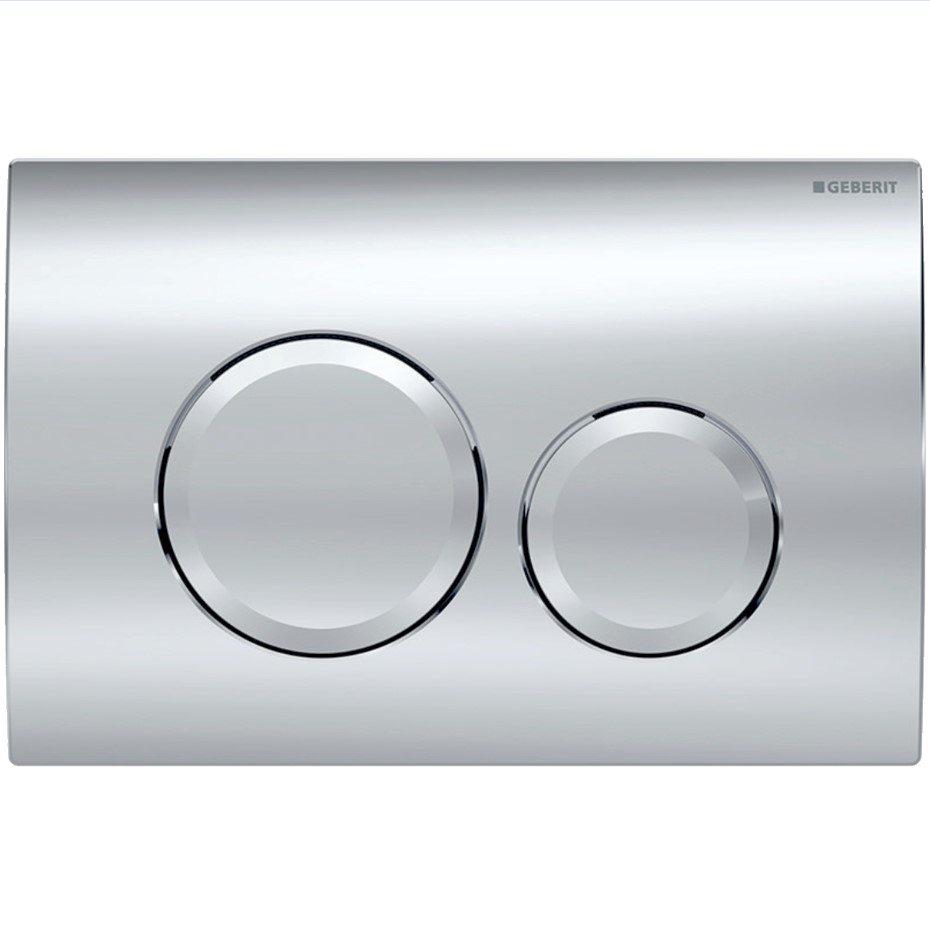 Tipka 2/2 Delta 20 hrom sjaj | Geberit - Keramika Jovanović