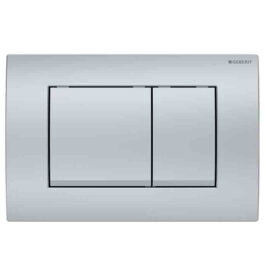 Tipka 2/2 Delta 30 hrom mat | Geberit - Keramika Jovanović